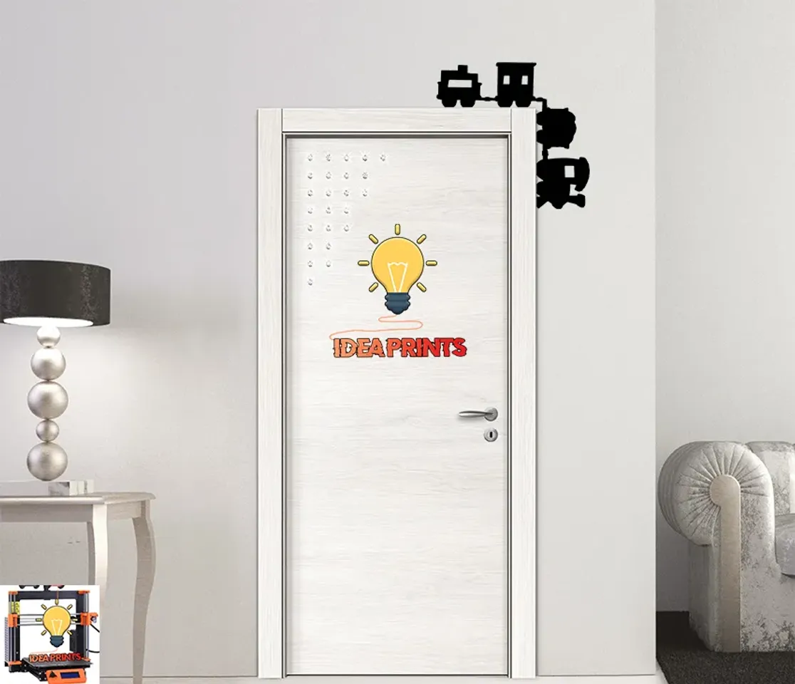 Room door trim corner - TRAIN #6 by Idea Prints | Download free STL ...