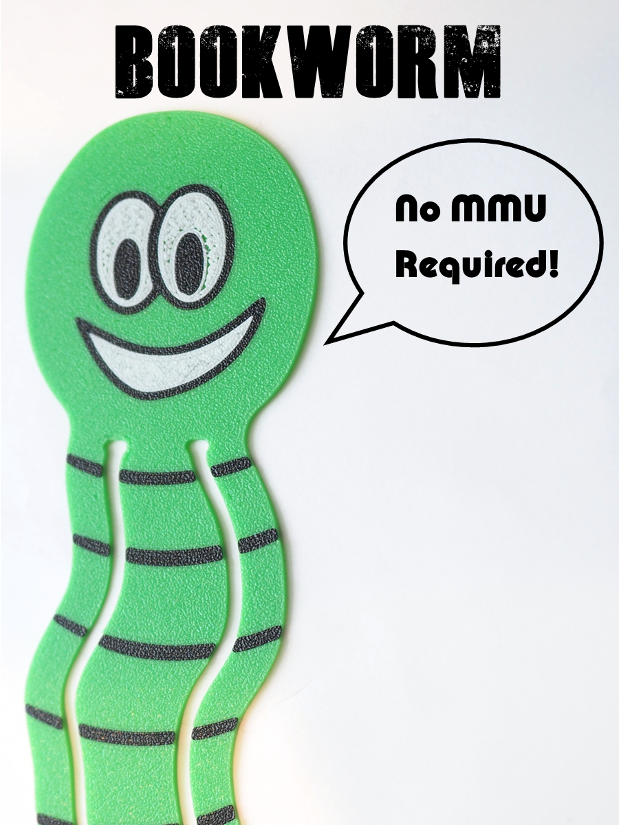 Bookworm the Bookmark - Multicolor without MMU by MSB | Download free ...