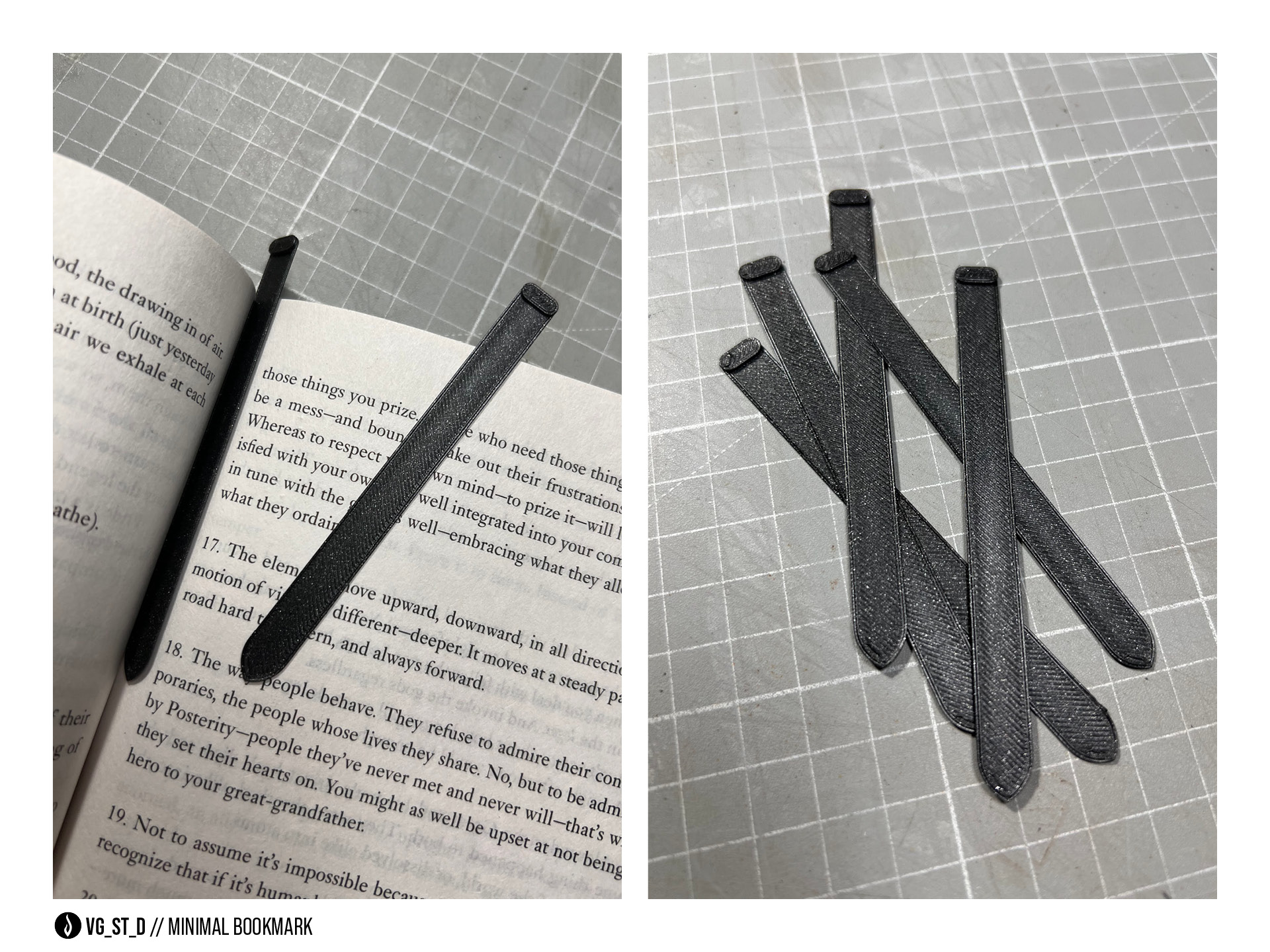 MINIMAL BOOKMARK by VG_ST_D | Download free STL model | Printables.com