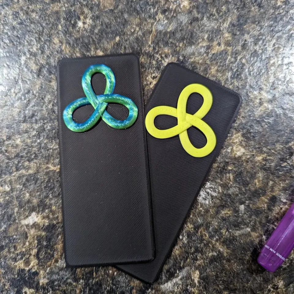 Triquetra (Trinity Knot) Bookmark by Ian Foulds | Download free STL ...