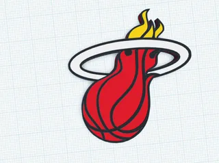 Miami Heat by ar3Dprints | Download free STL model | Printables.com
