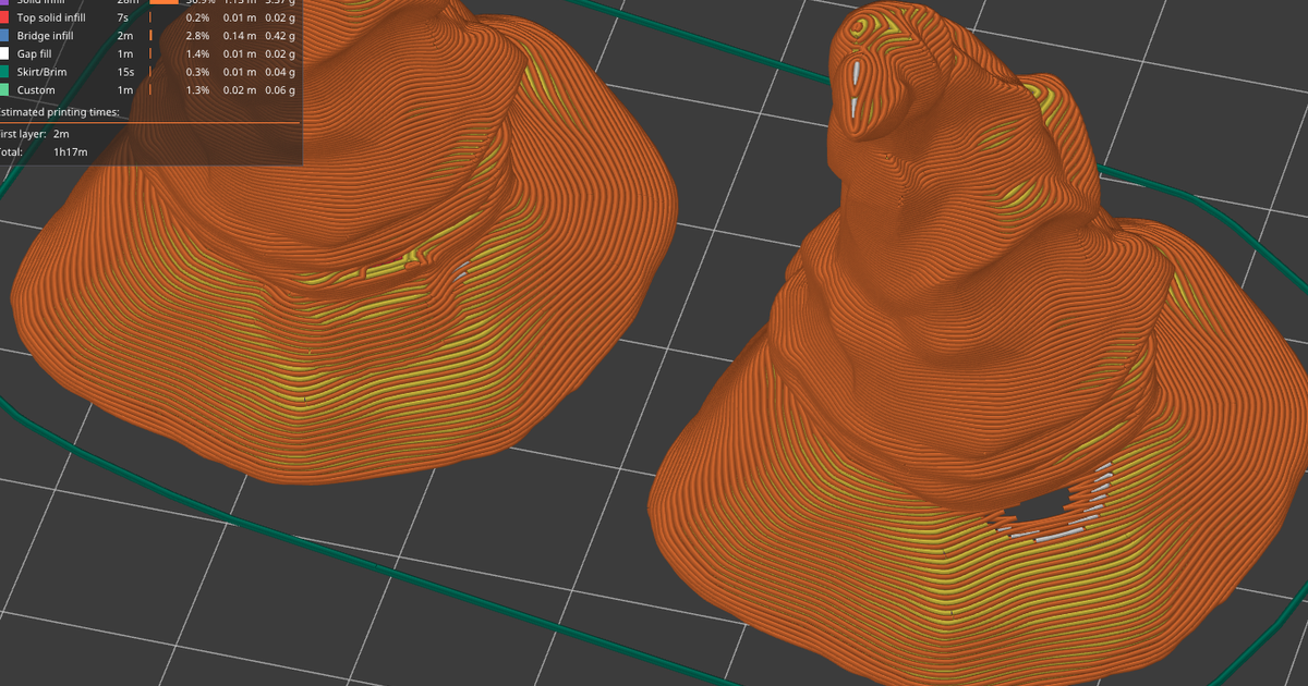 Sorting Hat for cute mini octopus with thicker walls by deathbydeltabot | Download free STL ...