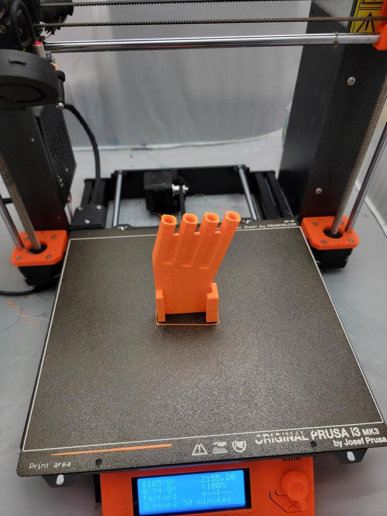 E3D Revo Nozzle Organizer for Prusa MK3S+ by Guido666 | Download free ...