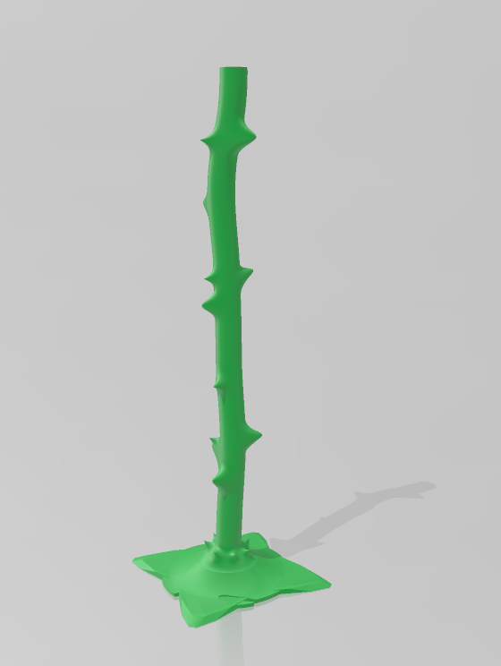 Remix Better Rose Stem by 3Dag | Download free STL model | Printables.com