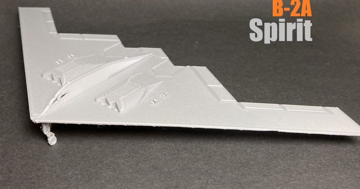 B-2A Spirit Kit Card by PhabulousPhantom | Download free STL model ...