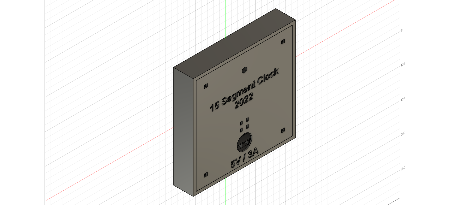 15-Segment clock by AWSW | Download free STL model | Printables.com