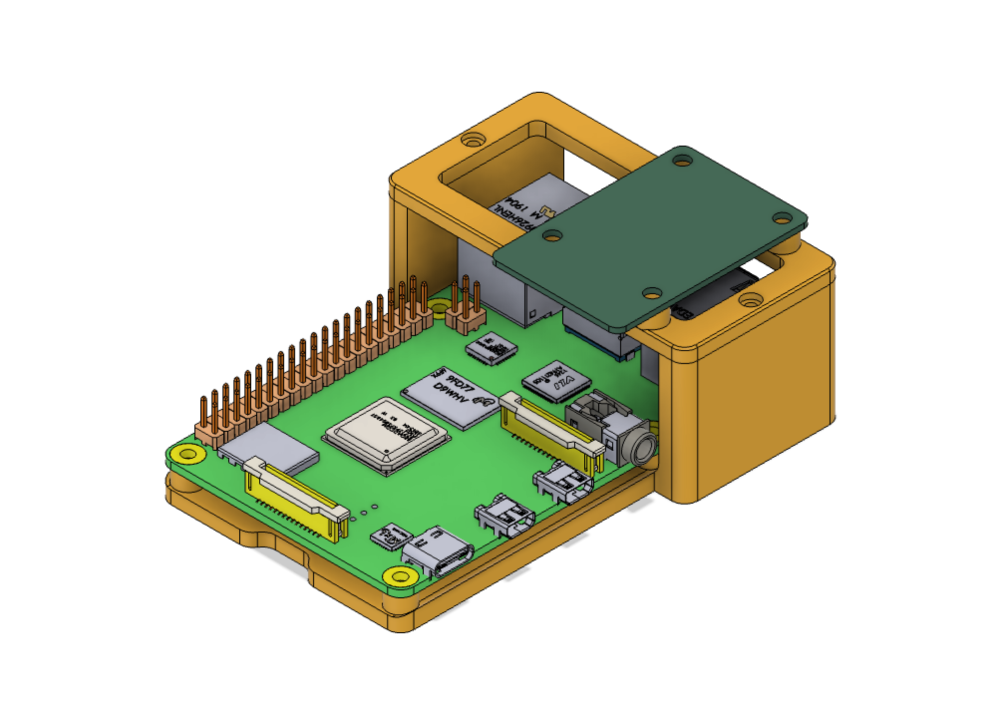 Raspberry Pi 4 Benchtable by pixelwave | Download free STL model ...