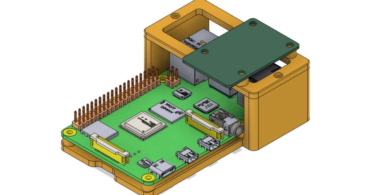 Raspberry Pi 4 Benchtable by pixelwave | Download free STL model ...