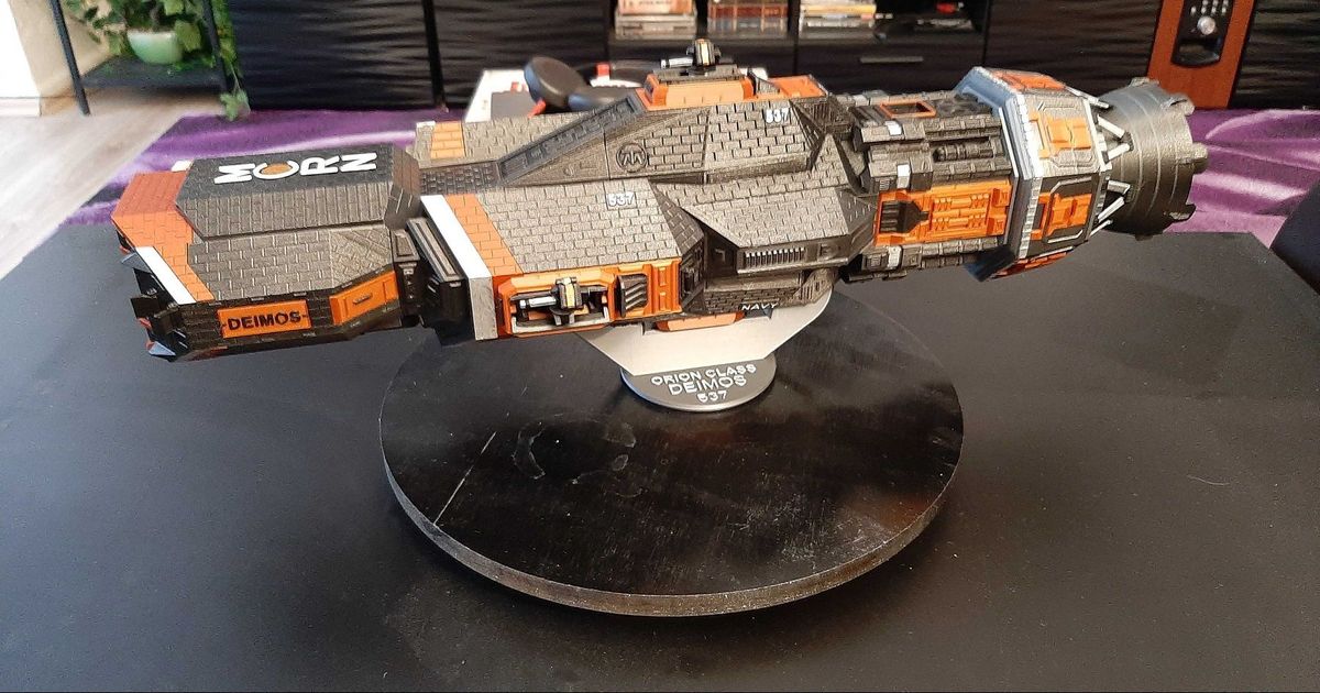 Orion Class Heavy Frigate From The Expanse By Martin Download Free Stl Model