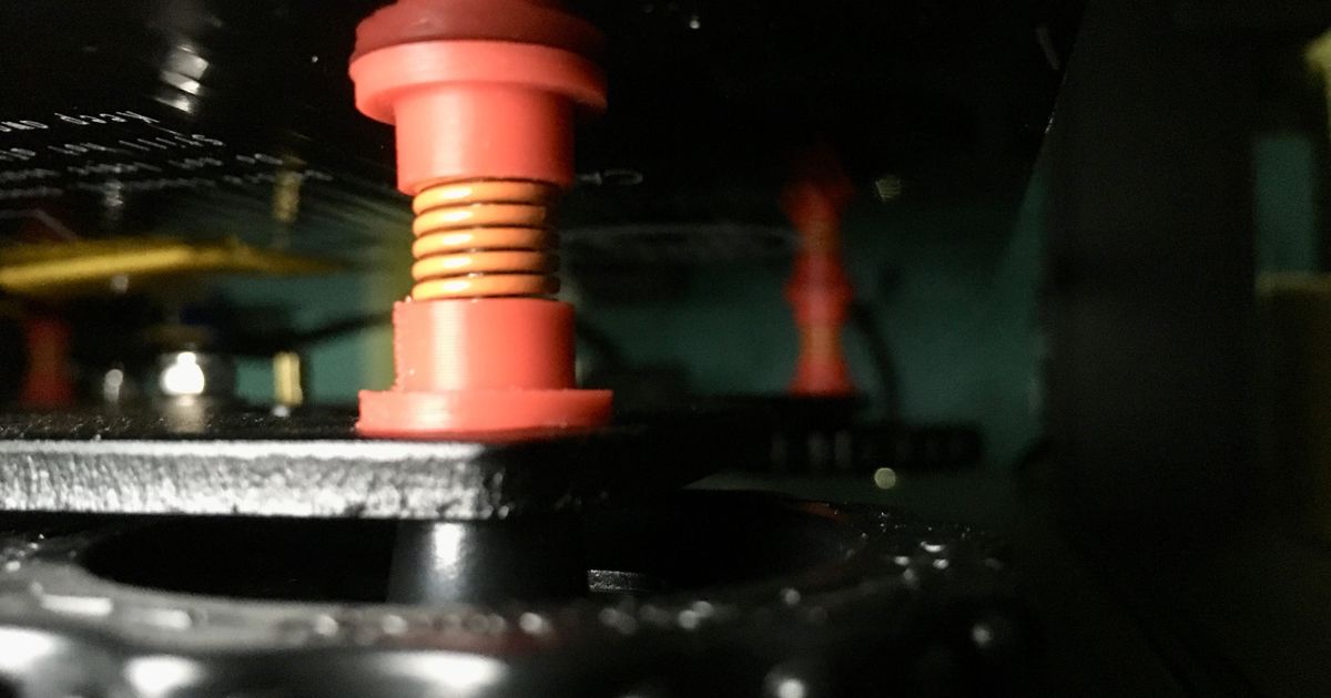 Print bed spring holder by Sarmin | Download free STL model ...