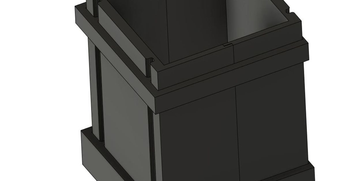 Parametric Rectangular Molding Box by Daniel Shor | Download free STL ...