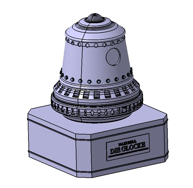 Die Glocke german antigravity project by Matomato | Download free STL ...