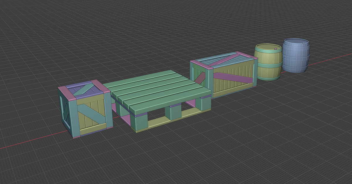Boxs and Pallet by Modern Colin | Download free STL model | Printables.com