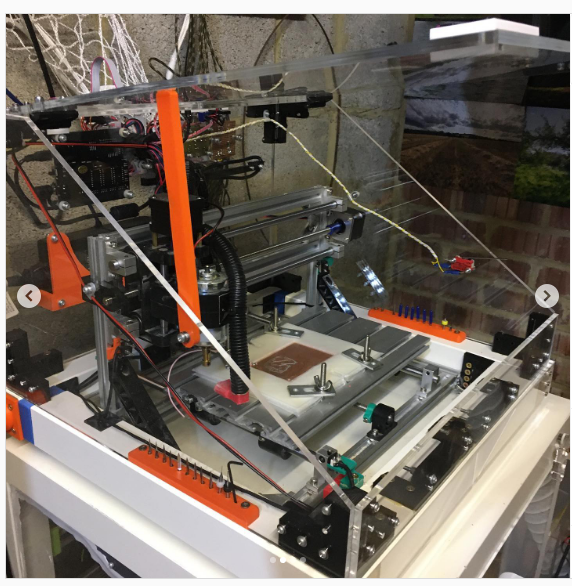 CNC 3018 Enclosure with interlock, extraction etc. by Augmentor ...