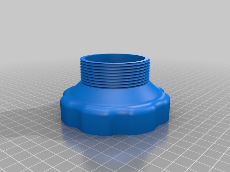 Intex Pool Adapter for Auto Pool Cleaner by RT3D | Download free STL ...