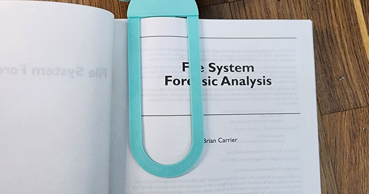 Mickey Mouse Ears Bookmark by Tecany3d | Download free STL model ...