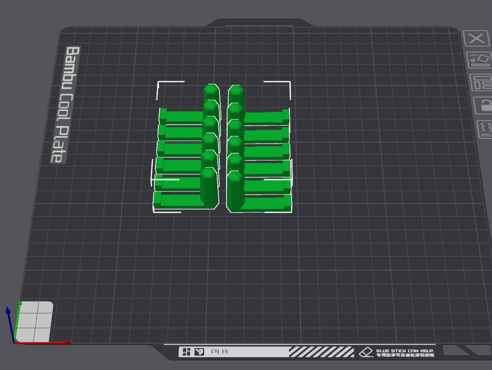 Flux Beambox lasercutter honycomb Hold downs by Printerchick | Download ...