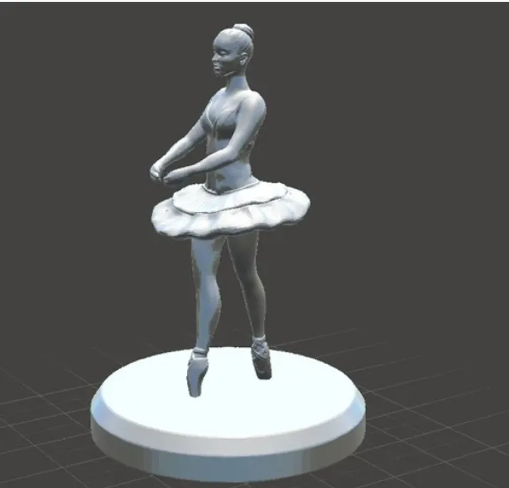 Ballet Dancer 01 by Victor Maitan | Download free STL model ...