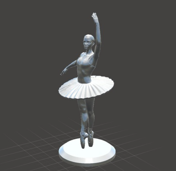 Ballet Dancer 02 by Victor Maitan | Download free STL model ...
