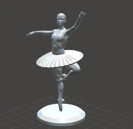 Ballet Dancer 03 by Victor Maitan | Download free STL model ...
