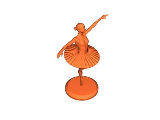 Ballet Dancer 03 by Victor Maitan | Download free STL model ...
