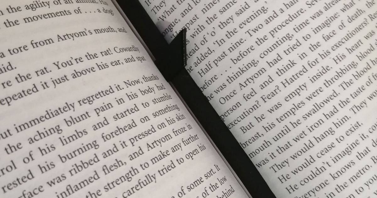 Pointer Bookmark by rhynes | Download free STL model | Printables.com