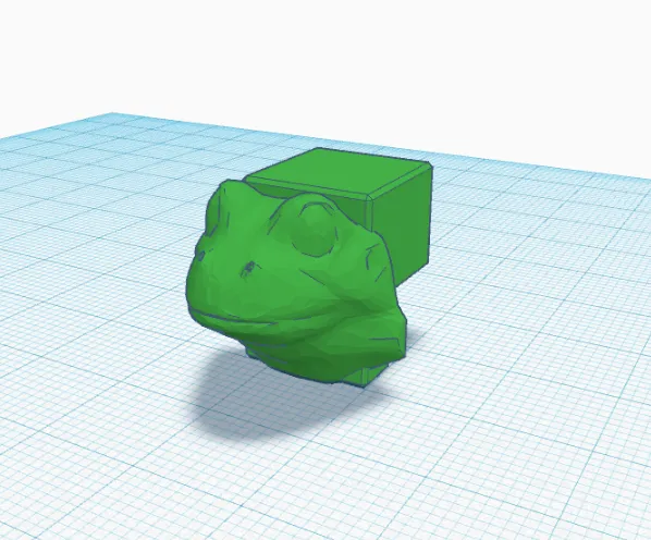 lucky 13 frog head by Tophat frog | Download free STL model ...
