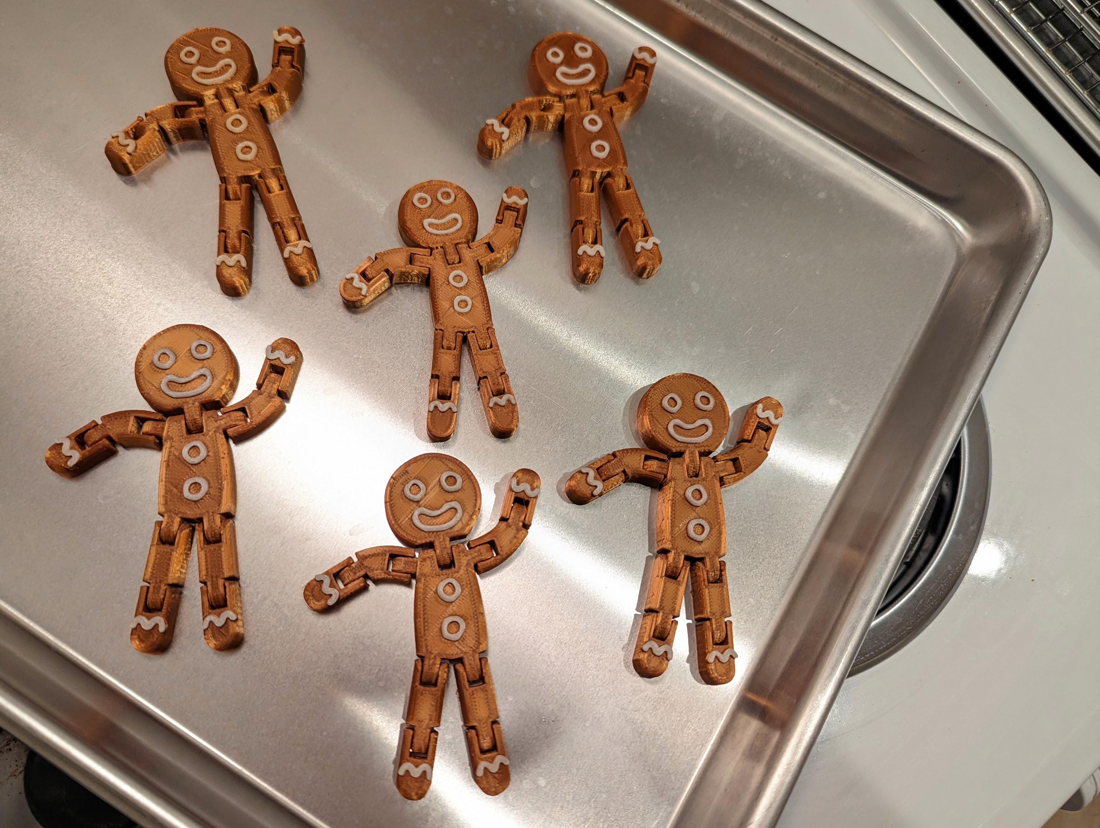 Articulated Gingerbread Man - Extra Flexible! par SpoonsMcCleary ...