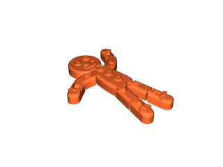 Articulated Gingerbread Man - Extra Flexible! by SpoonsMcCleary ...