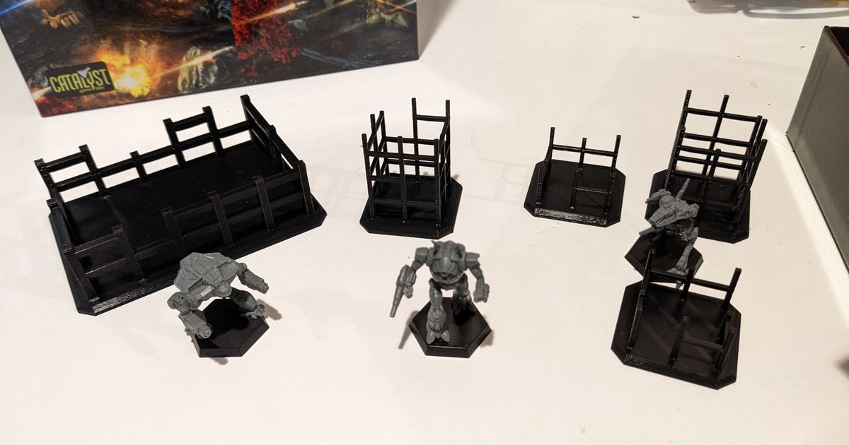 Collapsed Buildings for Battletech Alpha Strike Box Set by galaxyCr8r ...