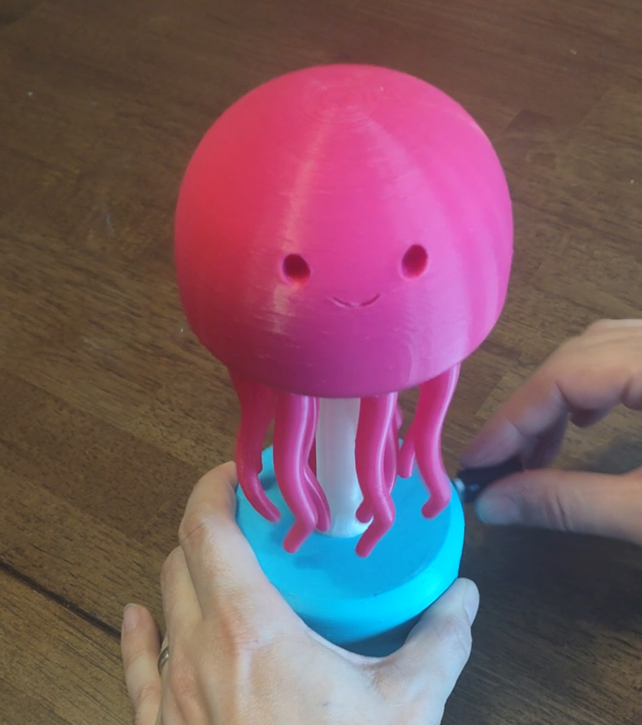 Jellyfish Swimming - Happy face dome by Dustin Swisher | Download free ...