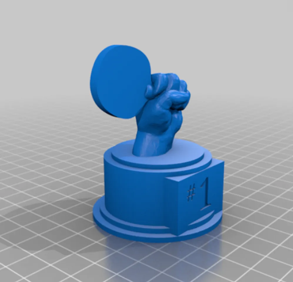 Ping Pong Trophy by leimapapa | Download free STL model | Printables.com