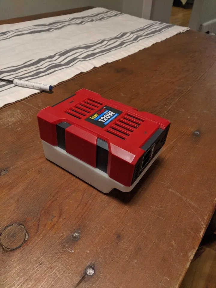 20V Porter Cable Inverter Adapter by ecarlson88 | Download free STL ...