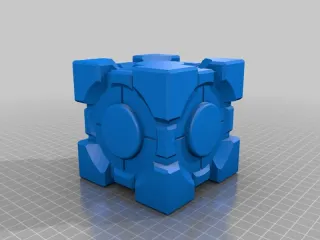OpenSCAD Companion Cube by Caitlyn B | Download free STL model ...