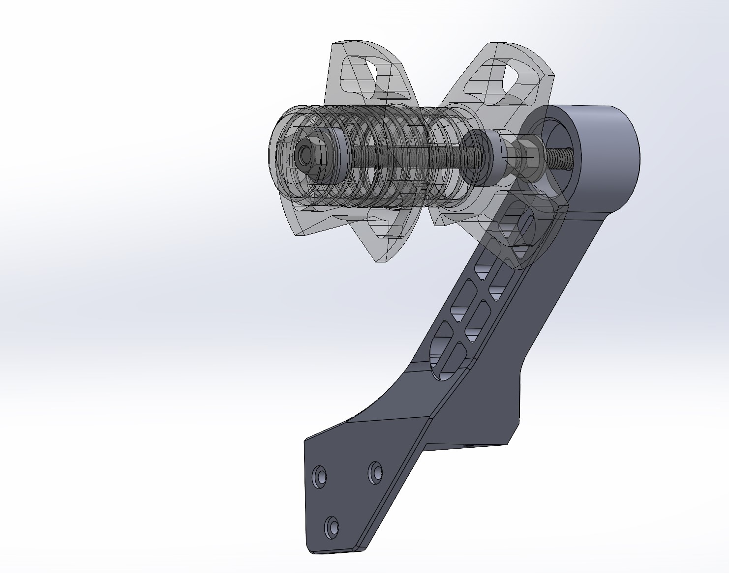 Ender 3 Front Mount Spool Holder by CadeyzDad | Download free STL model ...