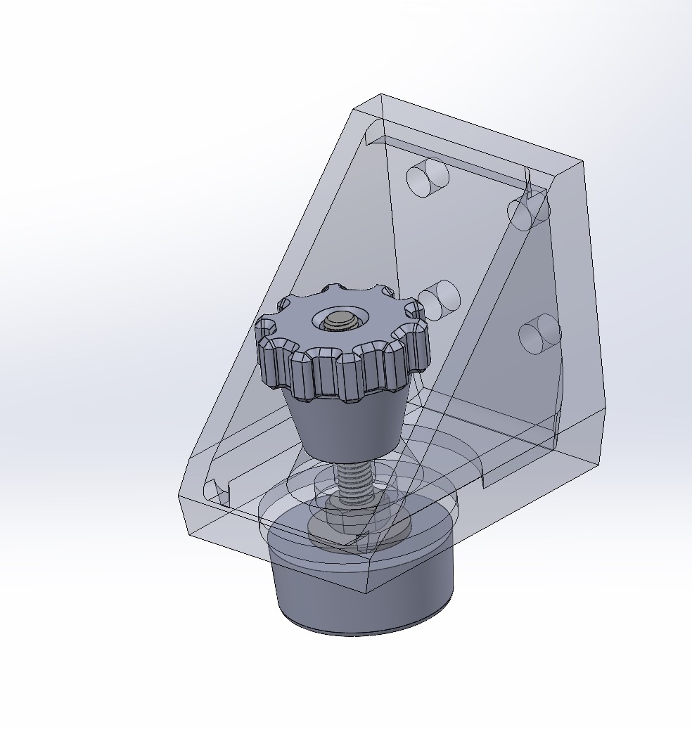 Ender 3, Ender 3 V2 Leveling / extended Printer feet by CadeyzDad ...