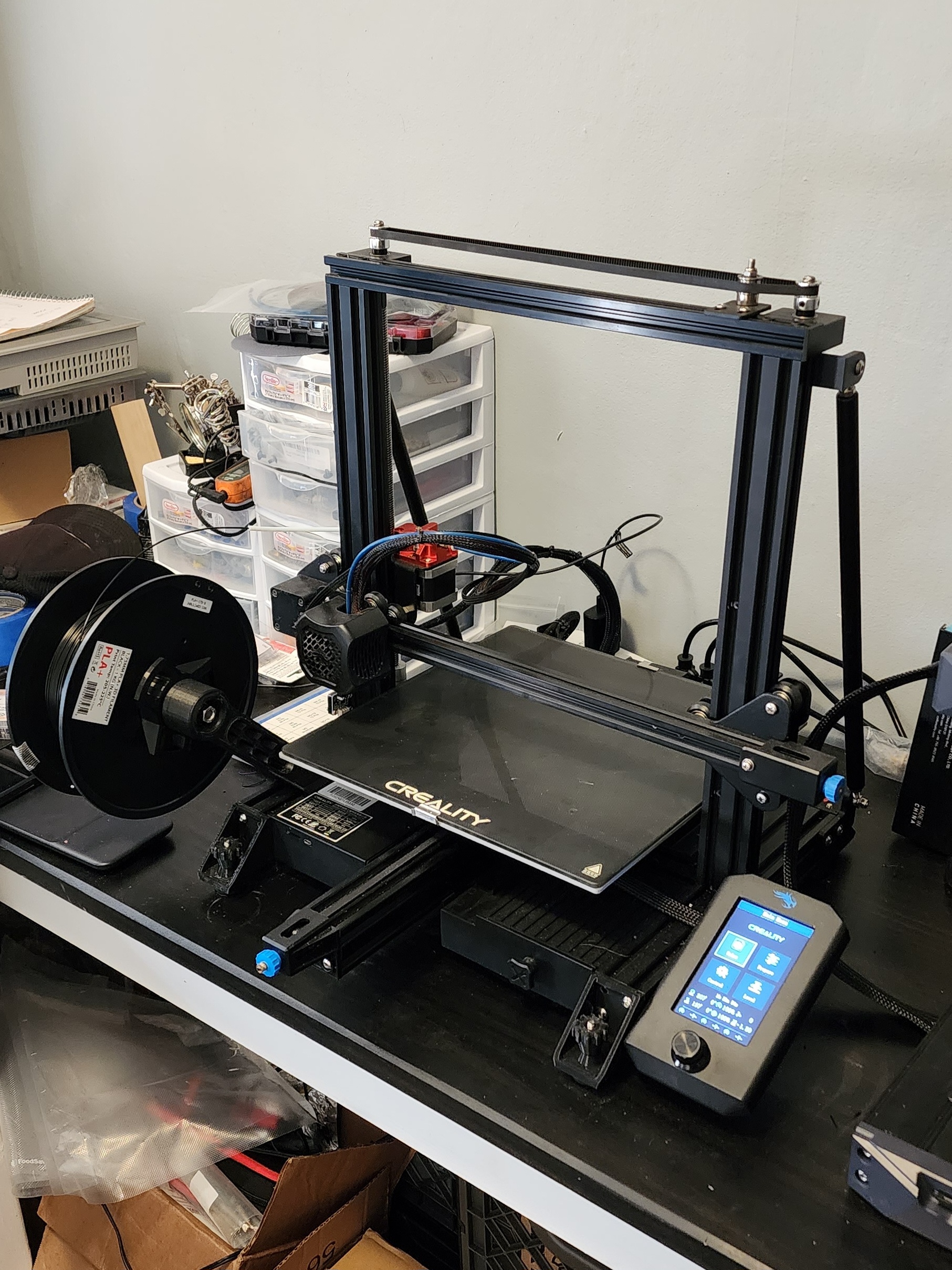 Ender 3, Ender 3 V2 Leveling / extended Printer feet by CadeyzDad ...