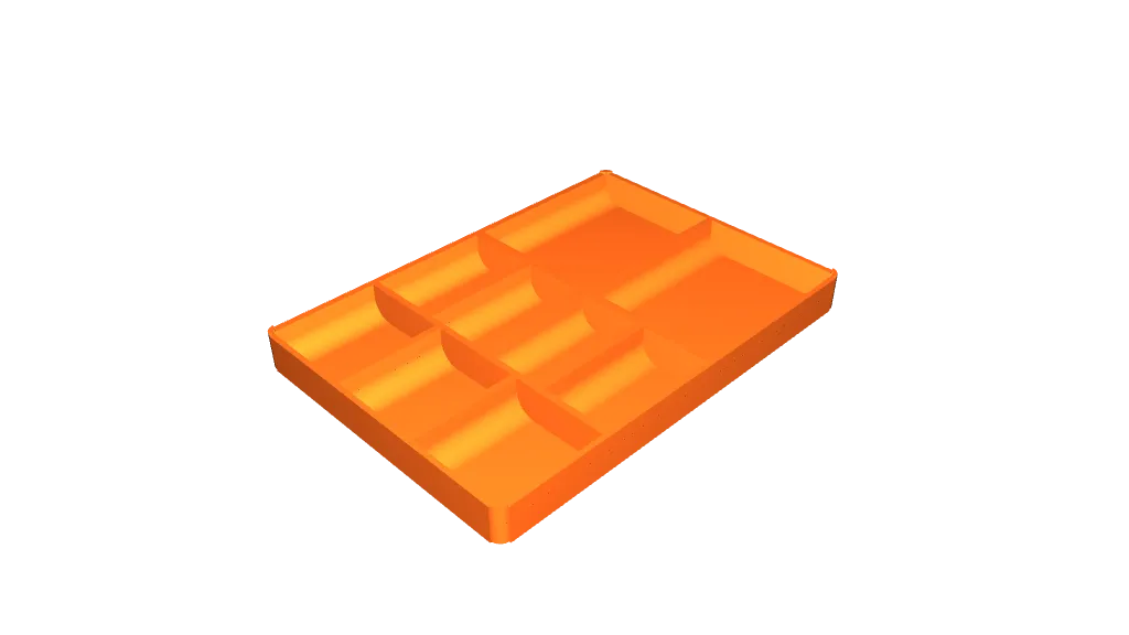 Lightened, Stackable Small Parts Tray by pfrench | Download free STL ...
