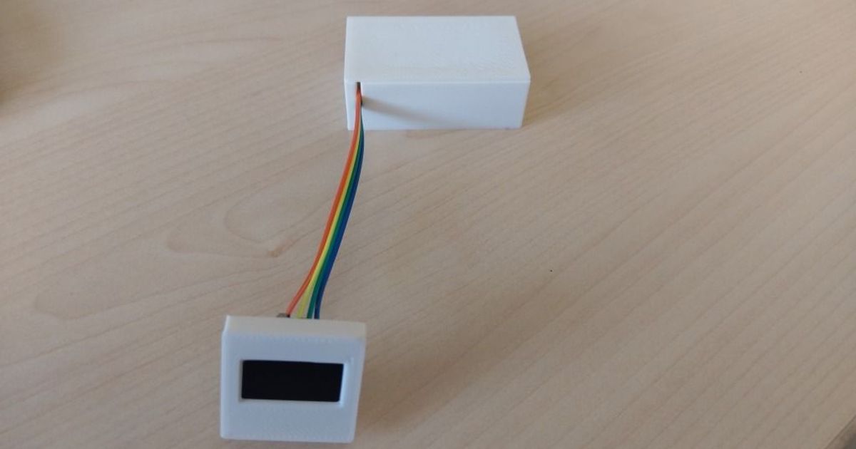 NodeMCU Box and Oled Cover by 1337hium | Download free STL model ...