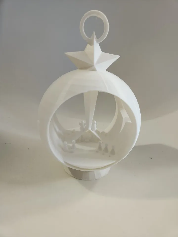 Nativity Scene Bauble by WardHill3DP | Download free STL model ...