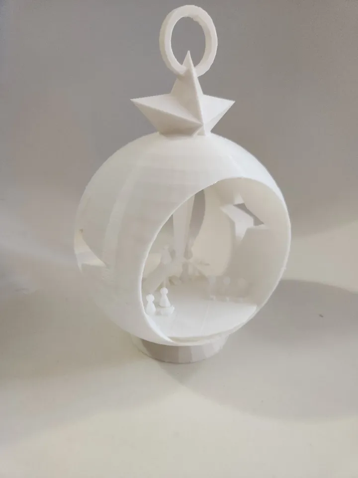 Nativity Scene Bauble by WardHill3DP | Download free STL model ...