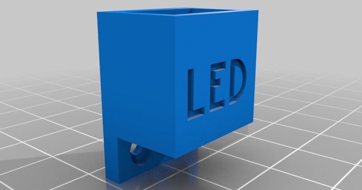 LED micro switch by Nathan Woelfle | Download free STL model ...