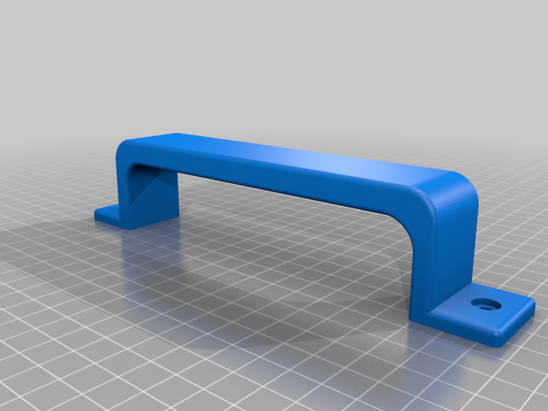 Door Hinge + Wire Cap + Handle by Andr34 | Download free STL model ...