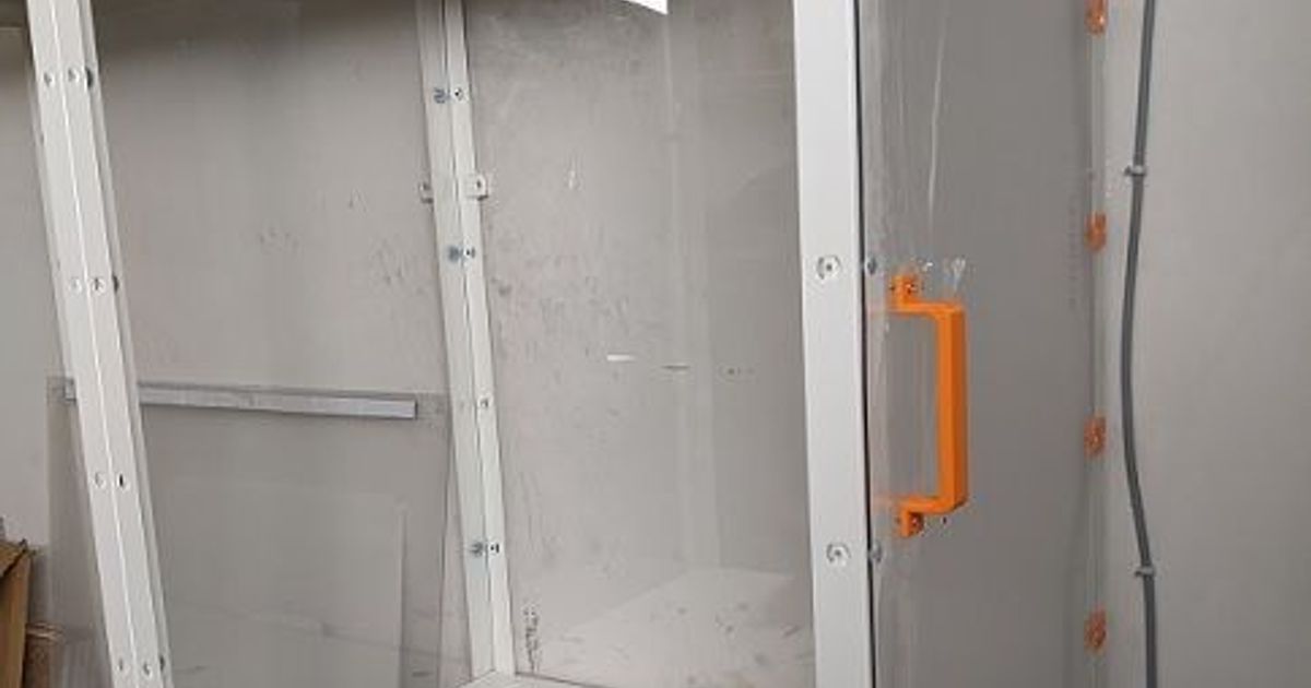 Door Hinge + Wire Cap + Handle by Andr34 | Download free STL model ...