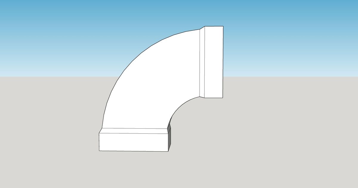 100mm Flat Channel 90Degree bend by shadokyn | Download free STL model ...