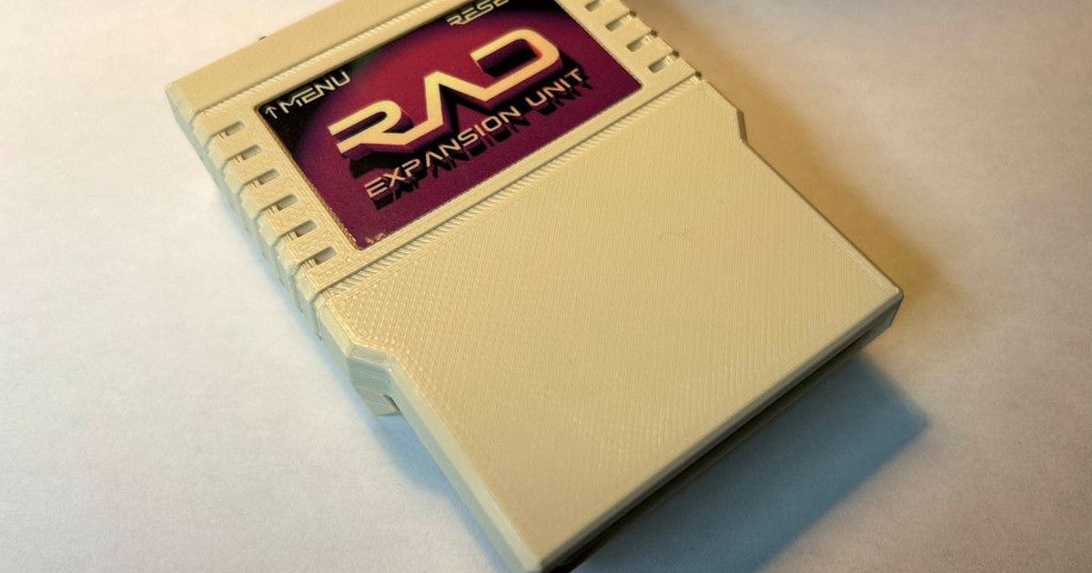 RAD Expansion Unit Case by Bigby | Download free STL model | Printables.com