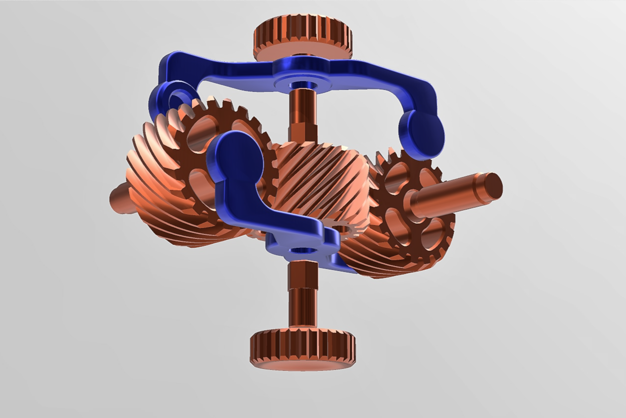 Gear Spinner by Thorin Oakenshield | Download free STL model ...