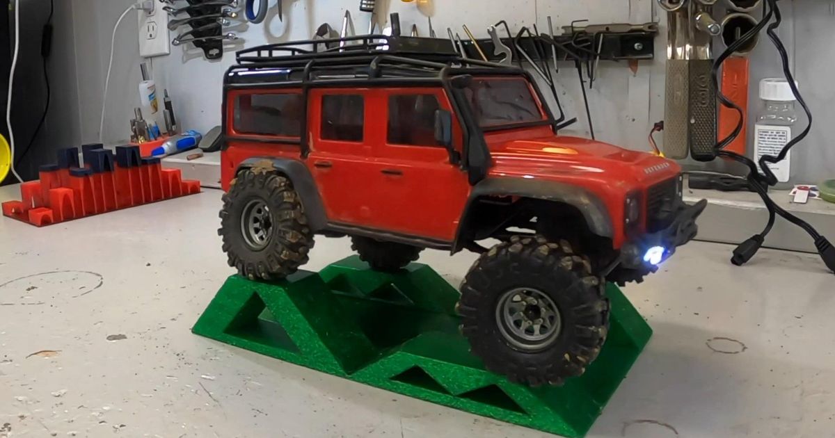 RC Crawler Obstacle #3: Flex Twist por RoadsideRC | Descargar modelo ...