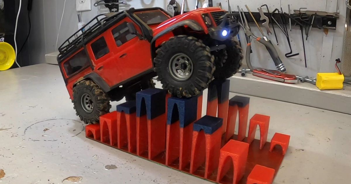 RC Crawler Obstacle #4: Cathedral Climb by RoadsideRC | Download free ...