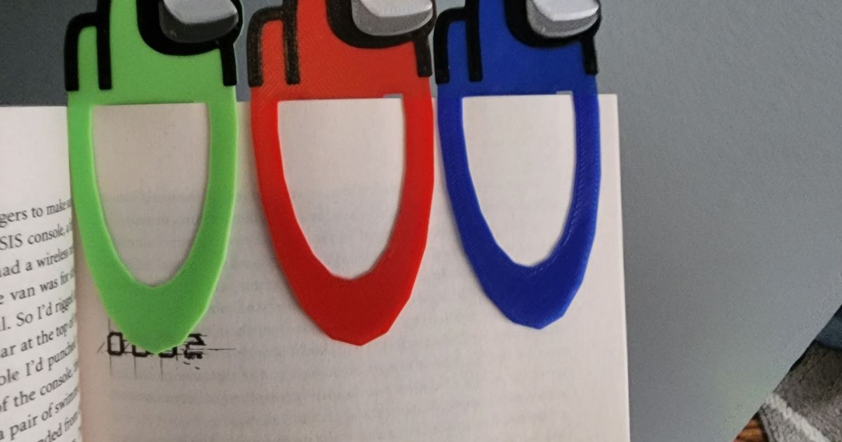 Amongus bookmark by Erikwithaknotac | Download free STL model ...